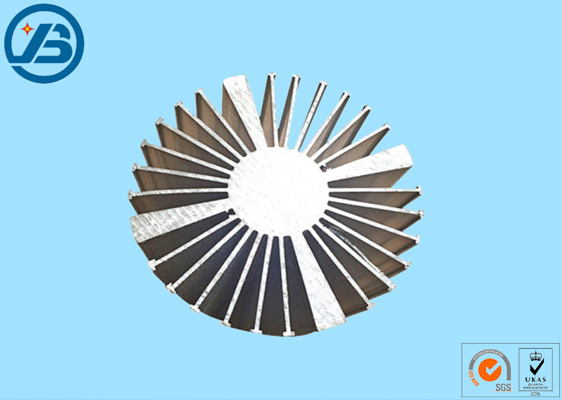 Magnesium Extruded Profiles For Round Heat Sink Radiator AZ31B ME20M AZ80A